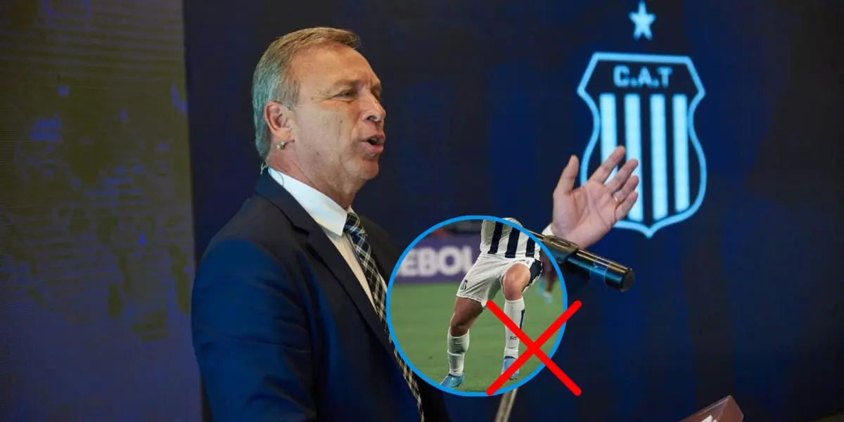 Cierra el mercado, el jugador que Andrés Fassi no deja salir de Talleres