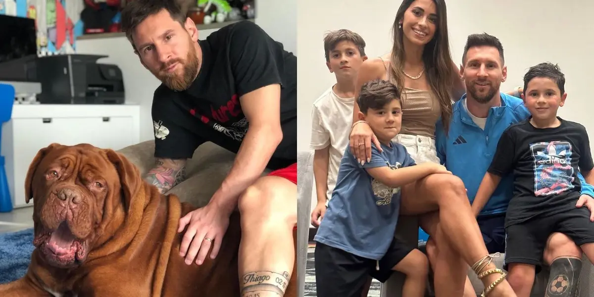 Mientras Hulk se quedó en Barcelona, la nueva mascota de Messi en Miami