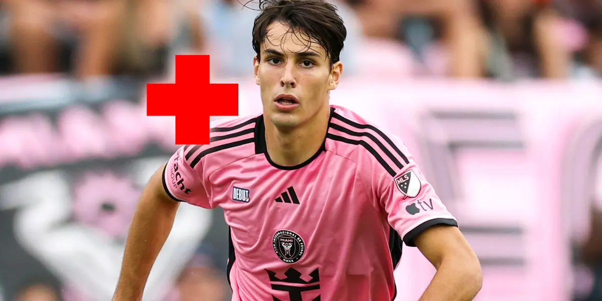 Federico Redondo también se lesionó en Inter Miami: mirá cuándo regresará
