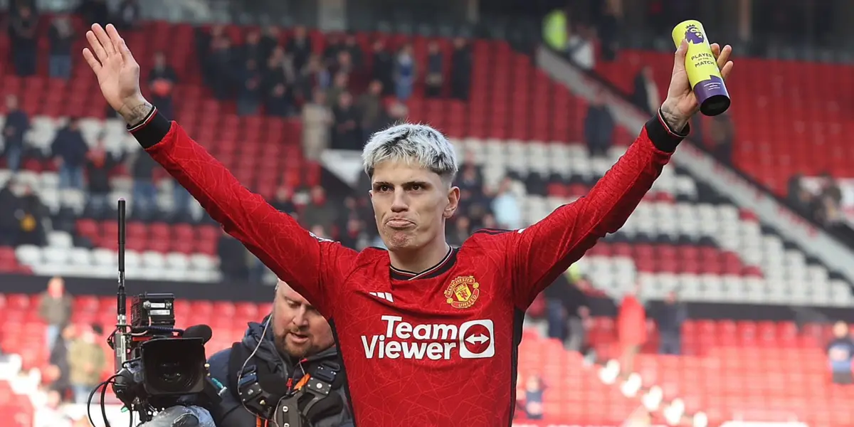 Emociona, así reaccionó Alejandro Garnacho tras ser ovacionado en Old ...