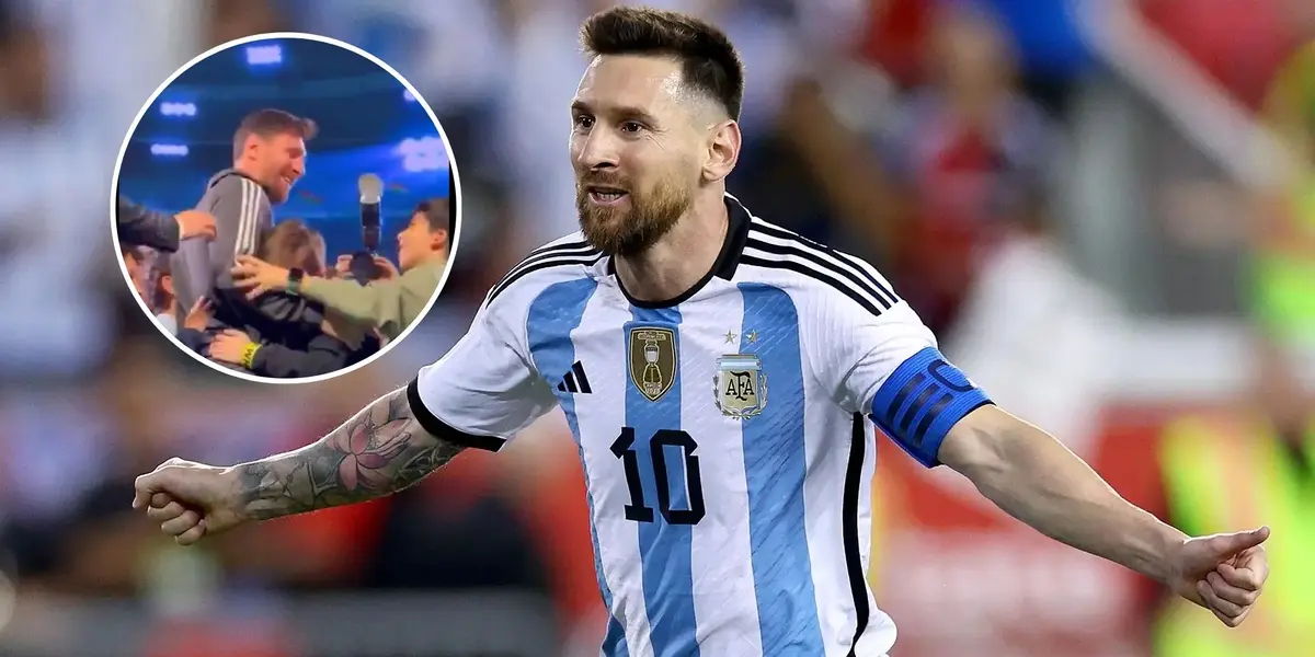 (VIDEO) Lo que genera Lionel Messi, así fue recibido por un niño en ...