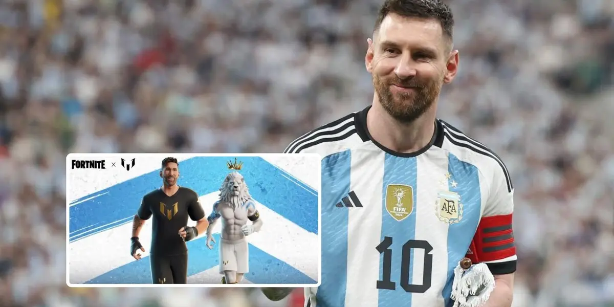 Así puedes adquirir los skins de Lionel Messi en el Fortnite