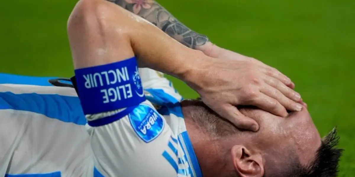 (FOTO) La impactante imagen del tobillo de Messi tras su lesión en Copa ...