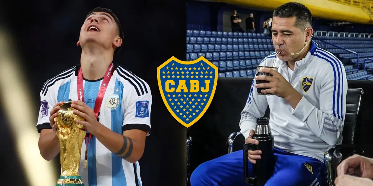 Paraliza Argentina, el campeón del mundo que llegaría a Boca y no es Dybala