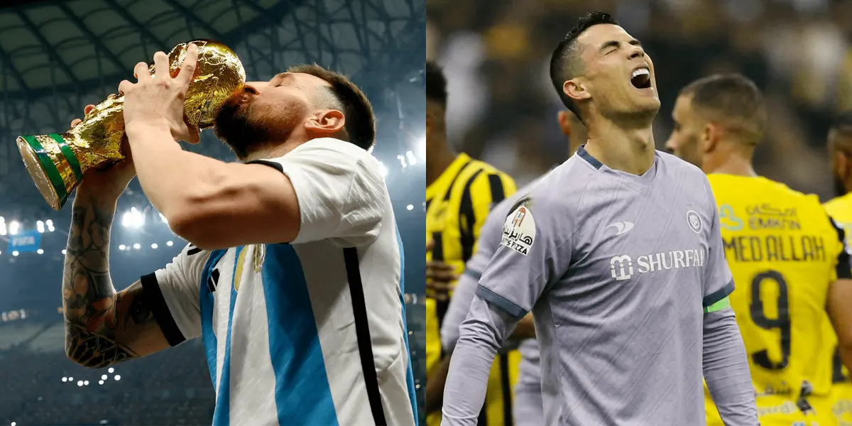 Le persigue la sombra de Messi, lo que hizo Cristiano al escuchar el ...